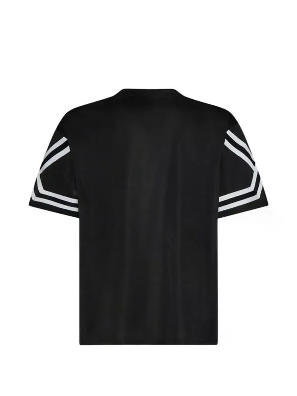 John Richmond Logo-patch Graphic-print T-shirt