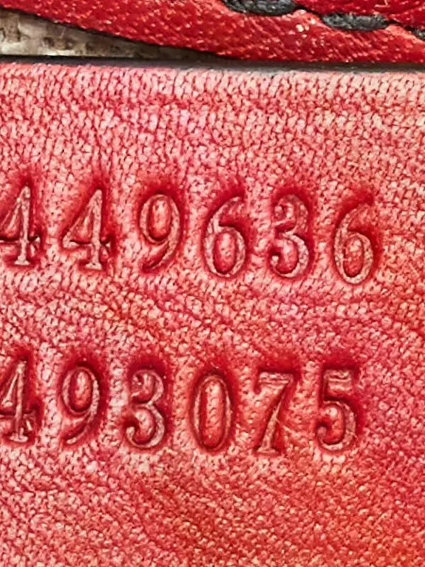 Gucci Microguccissima Mini Emily Shoulder Bag - Red