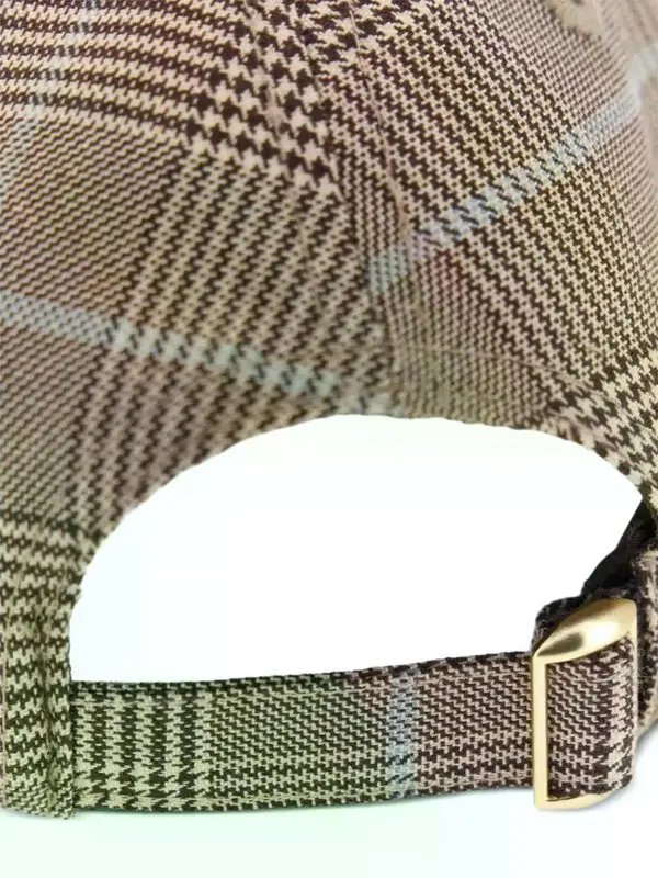 Guess Prince Of Wales Checked Cap