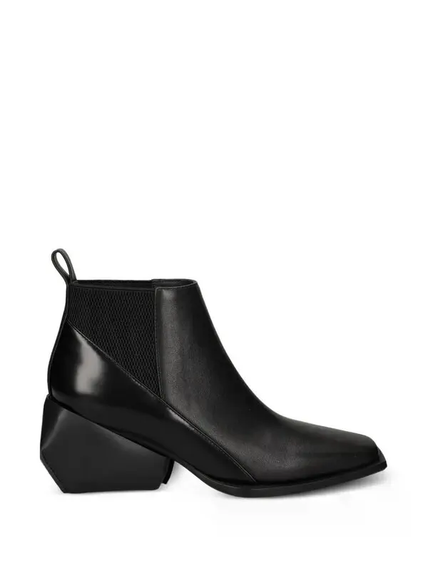United Nude Ricky Mid Ankle Boots - Black