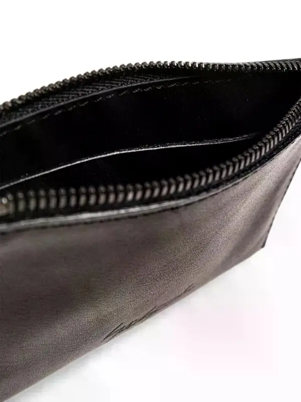 Yohji Yamamoto Logo-debossed Leather Wallet