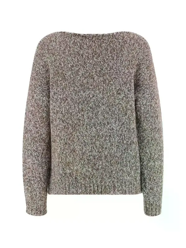 Bruno Manetti Crew-neck Chunky-knit Sweater