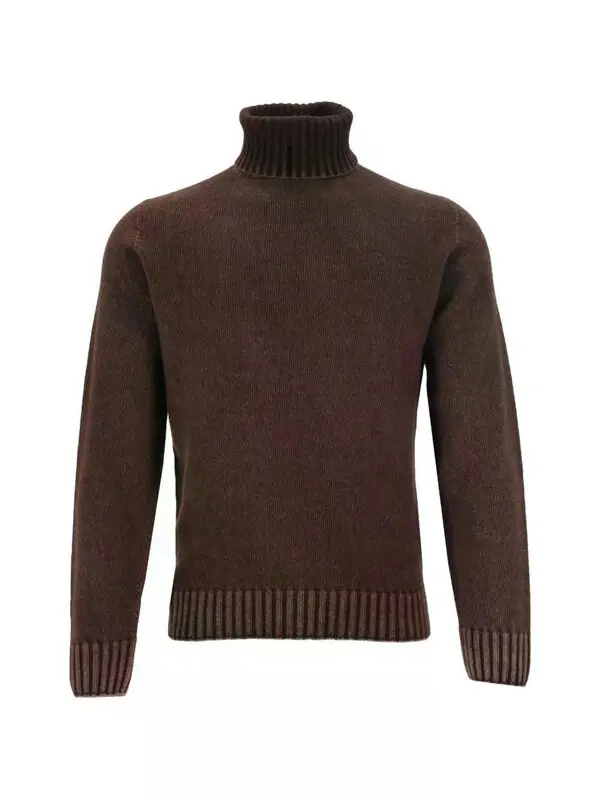 AL DUCA D’AOSTA 1902 Roll-neck Ribbed-trim Sweater