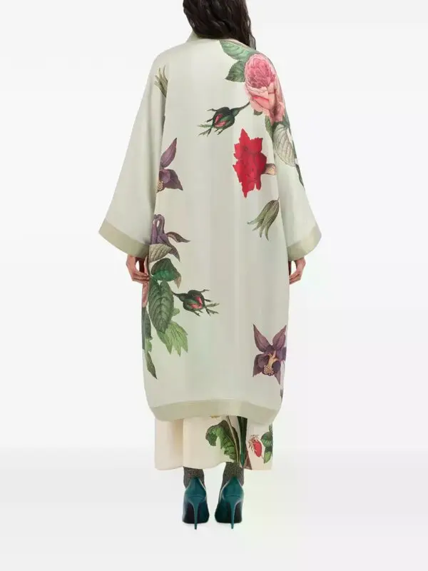 PIERRE-LOUIS MASCIA Aloe Floral-print Kimono