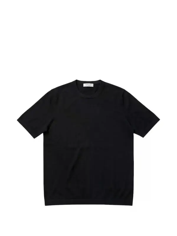 KANGRA Fine-knit Short-sleeve T-shirt