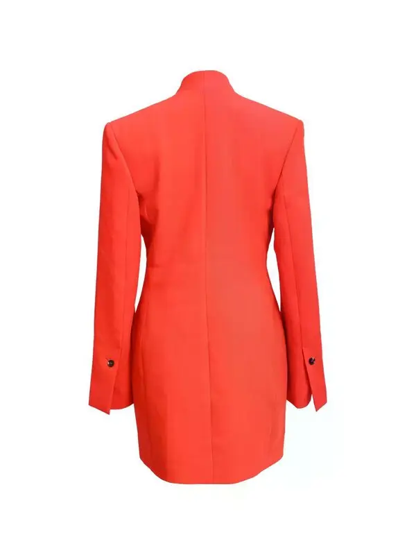 FERRAGAMO Wool Shawl Collar Fitted Blazer