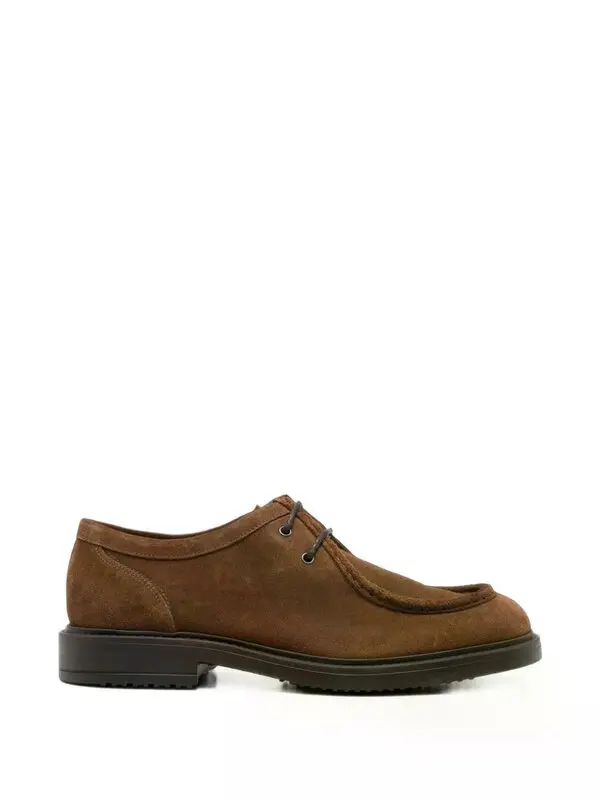 DOUCAL'S Janus Suede Loafers - Brown