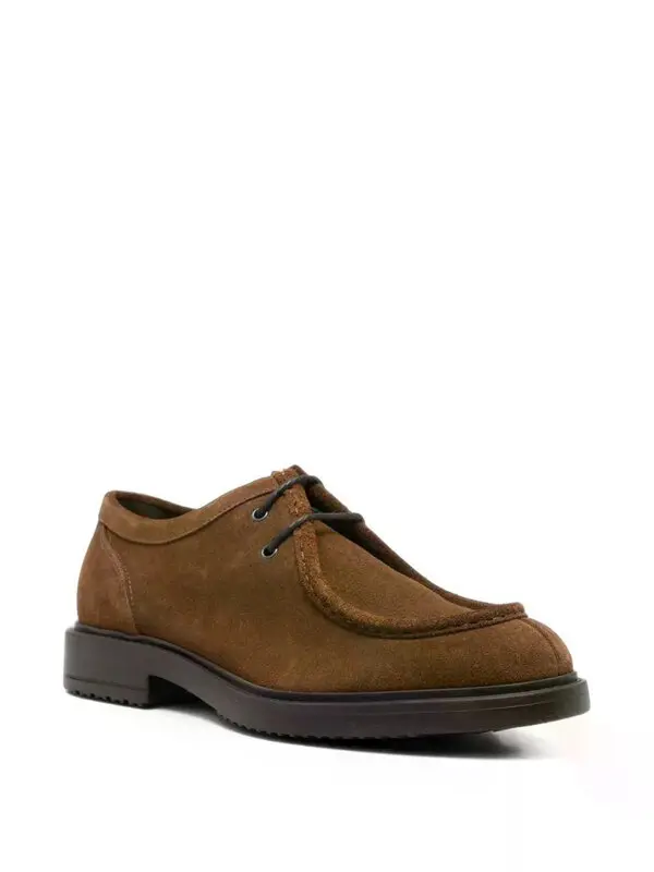 DOUCAL'S Janus Suede Loafers - Brown