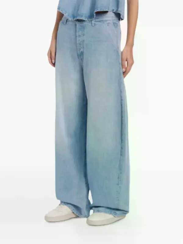 DONDUP Alek Wide-leg Jeans - Blue