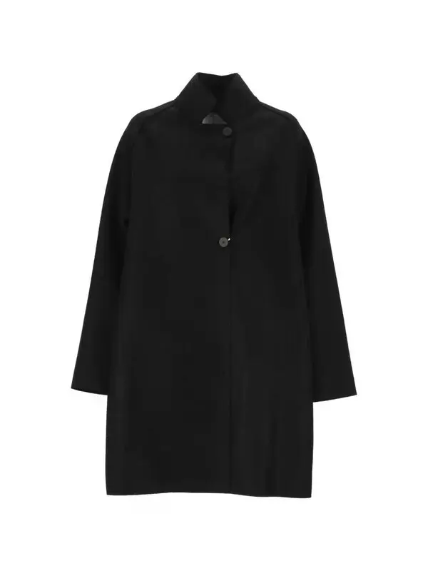 Harris Wharf London High-neck Virgin Wool Coat