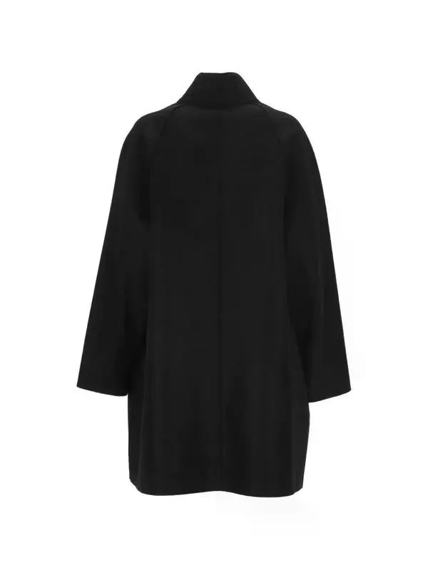 Harris Wharf London High-neck Virgin Wool Coat