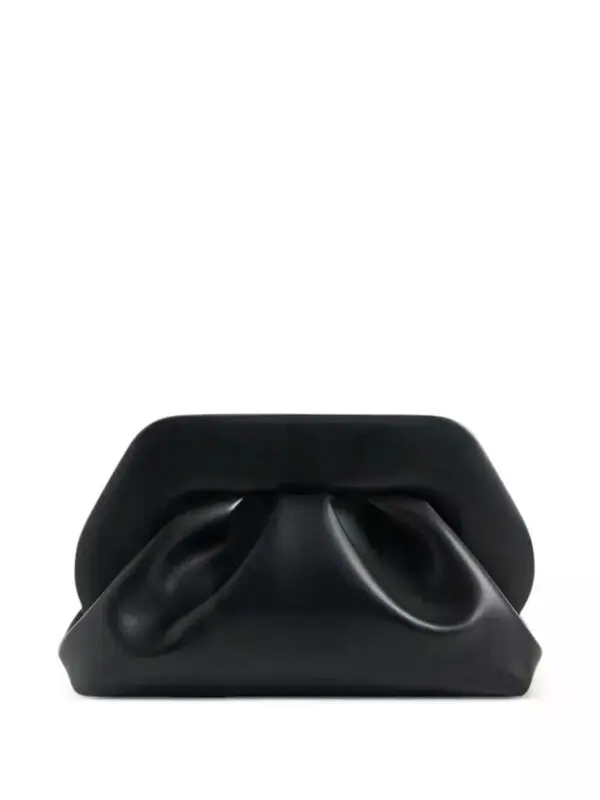 THEMOIRE Bios Fabric Clutch Bag - Black