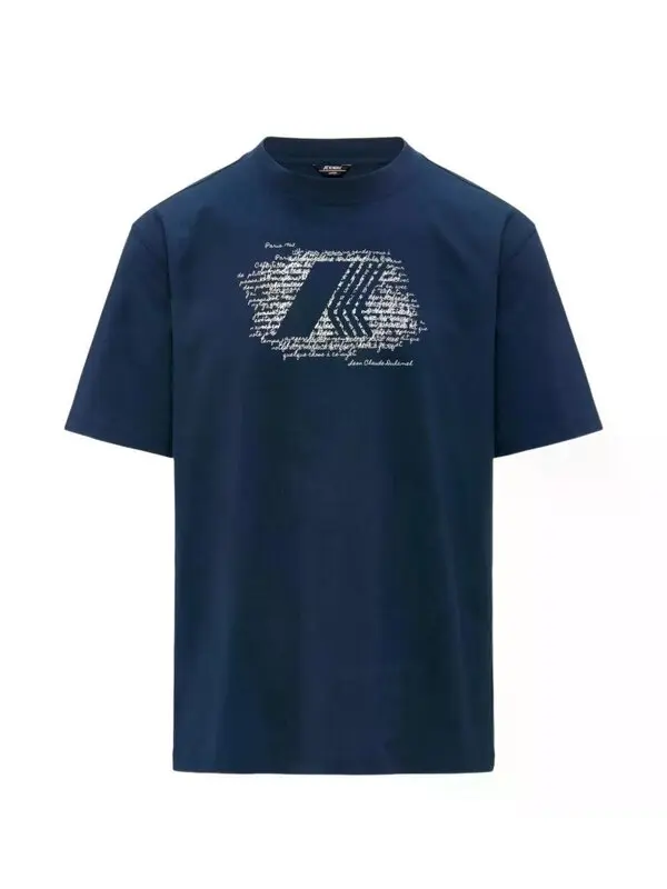 K-WAY Graphic-print Crew-neck T-shirt