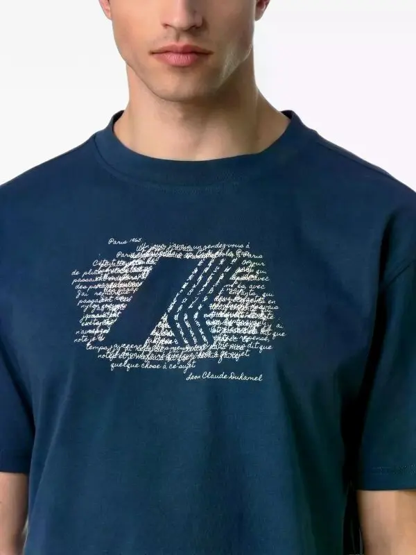 K-WAY Graphic-print Crew-neck T-shirt