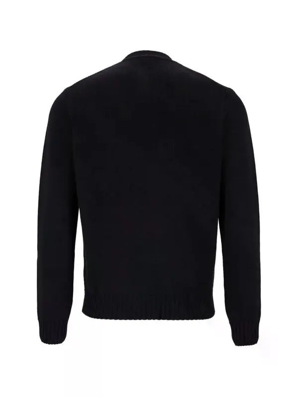 AL DUCA D’AOSTA 1902 Crew-neck Ribbed-trim Sweater