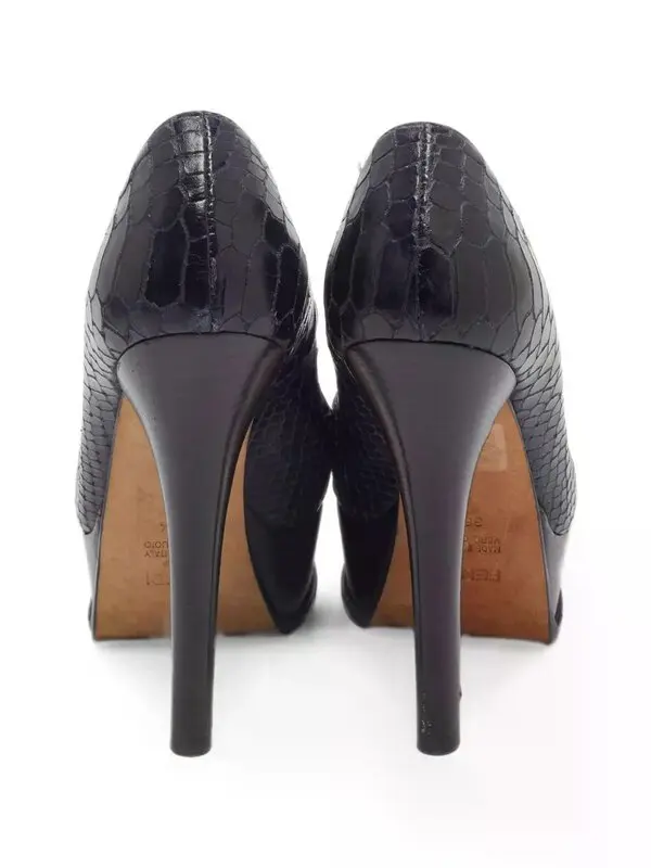 Fendi Fendista Platform Pumps