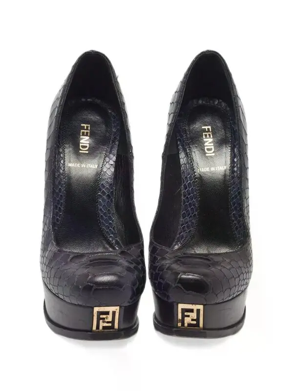 Fendi Fendista Platform Pumps