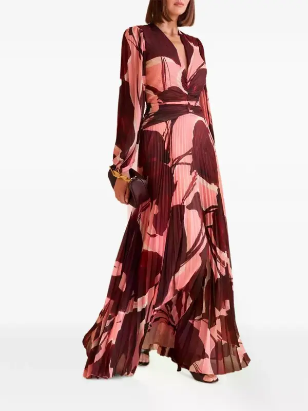 Charo Ruiz Ibiza Pleated Maxi Dress