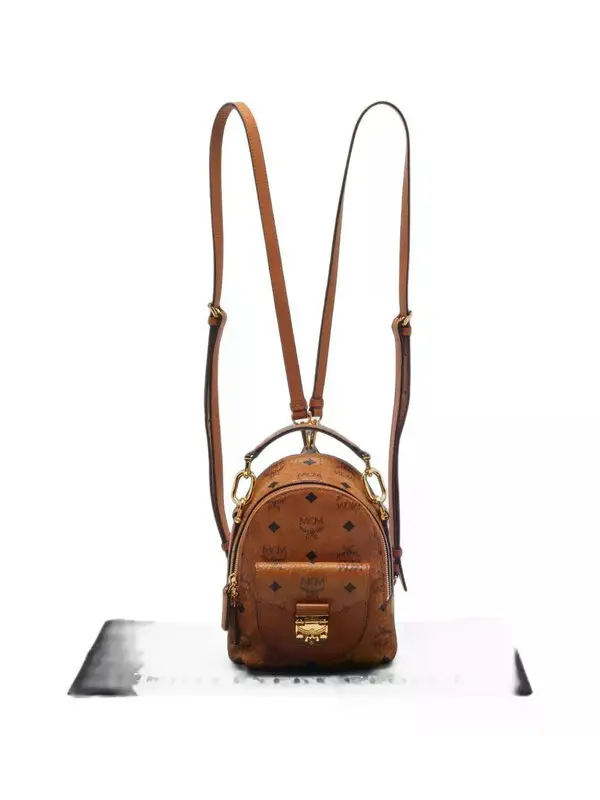 Mcm Mini Patricia Visetos Backpack