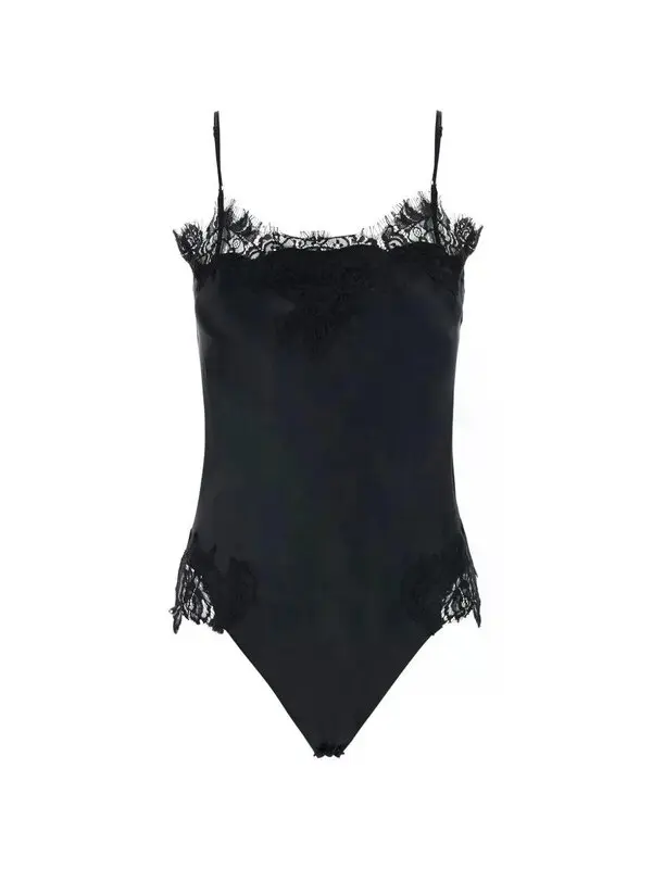 Gold Hawk Coco Lace-trim Bodysuit