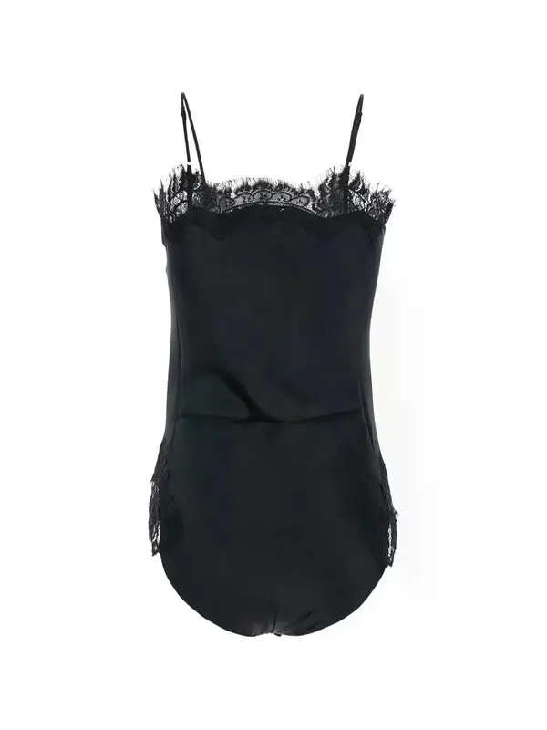 Gold Hawk Coco Lace-trim Bodysuit