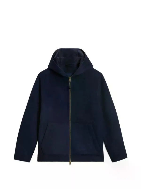 Woolrich Double Wool Hooded Jacket