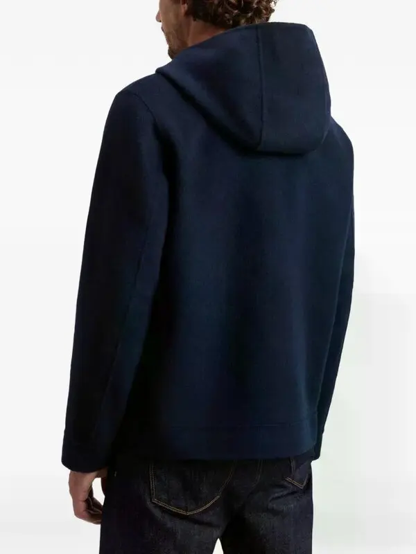 Woolrich Double Wool Hooded Jacket