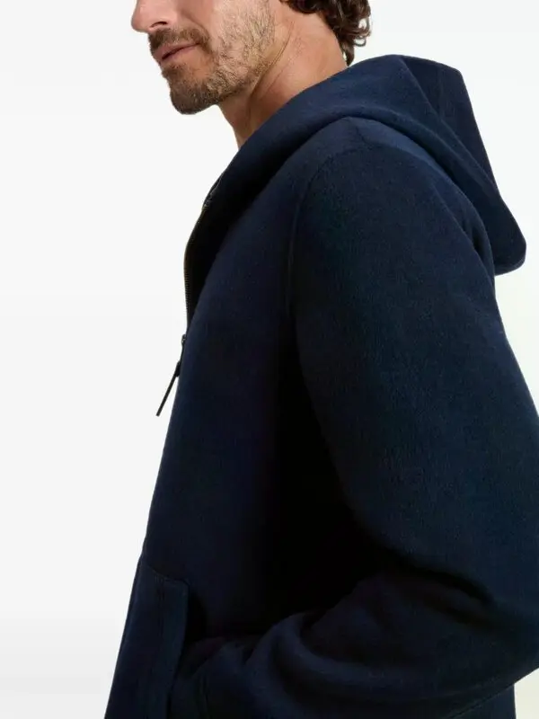 Woolrich Double Wool Hooded Jacket