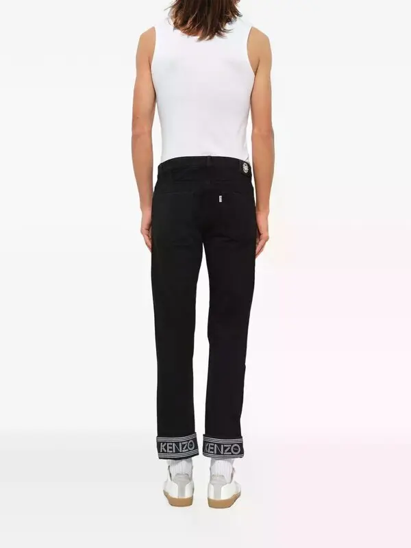 Kenzo Logo-cuff Jeans