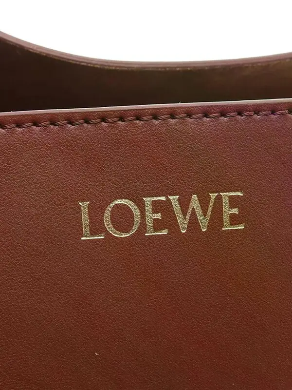 Loewe 2010-2026 Large Shiny Calfskin Puzzle Fold Tote Bag