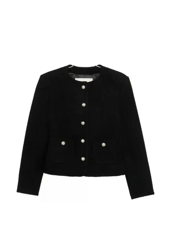 DUNST Button-up Collarless Jacket