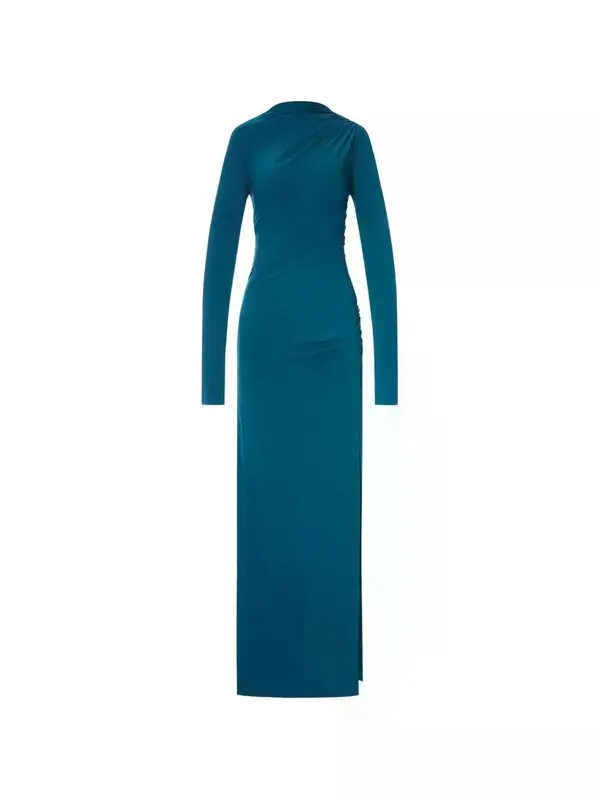 Andamane Sophie Ruched Draped Maxi Dress