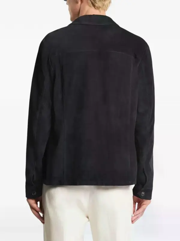 FAY Suede-leather Shirt Jacket