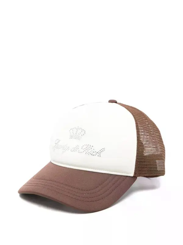 SPORTY & RICH Rhinestone-embellishment Baseball Cap