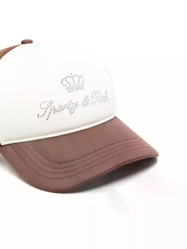 SPORTY & RICH Rhinestone-embellishment Baseball Cap