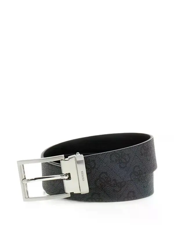 Guess Bucharest 4g Logo Belt - Black