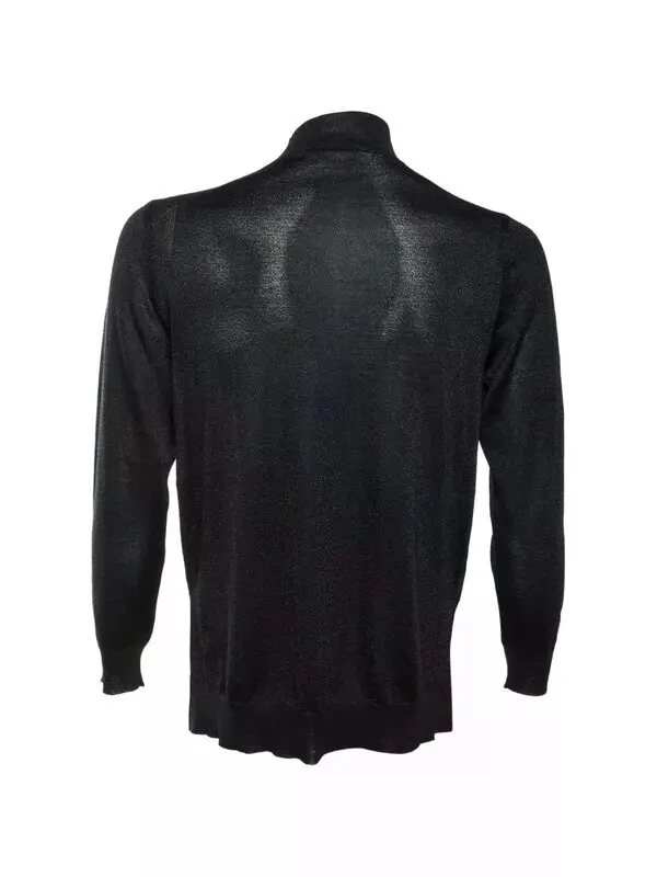 Prada 2021 Logo-embroidered Turtleneck Sweater