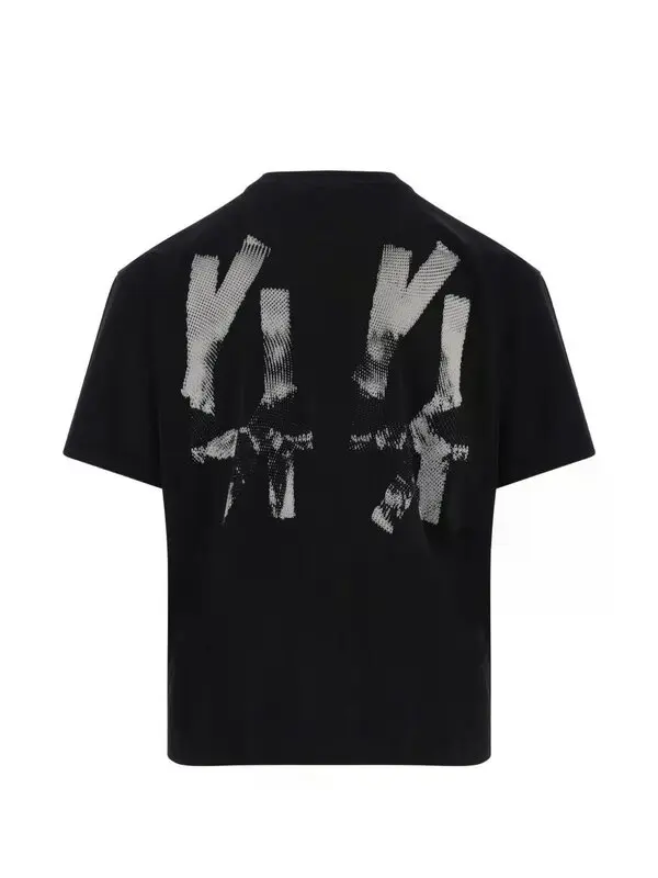 44 LABEL GROUP Sterben Skull-print T-shirt