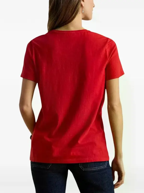 Ralph Lauren Logo-embroidered Rolled-cuff T-shirt
