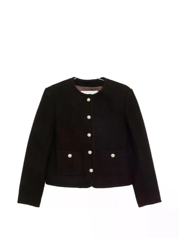 DUNST Button-up Collarless Jacket