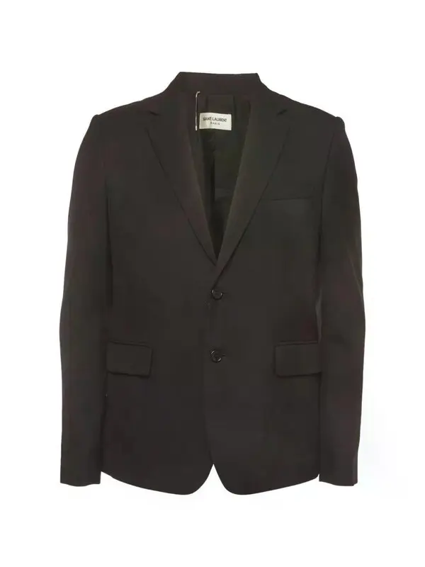 Saint Laurent Notched-lapels Single-breasted Blazer