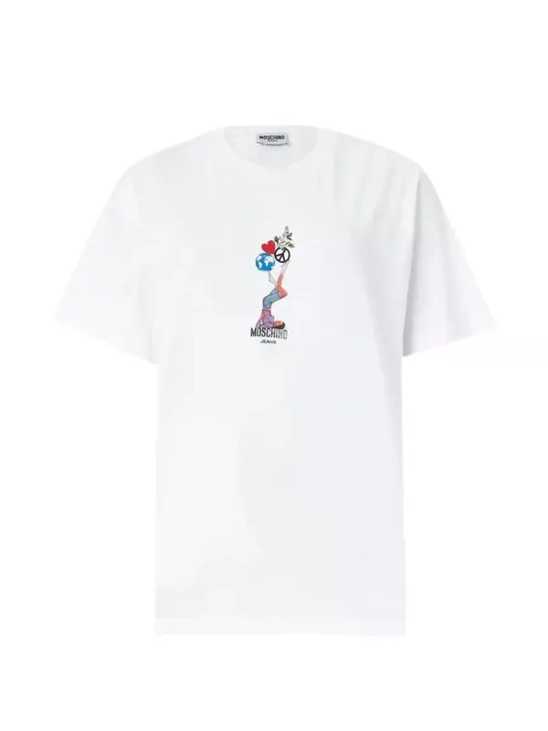 Moschino Graphic-print T-shirt - White