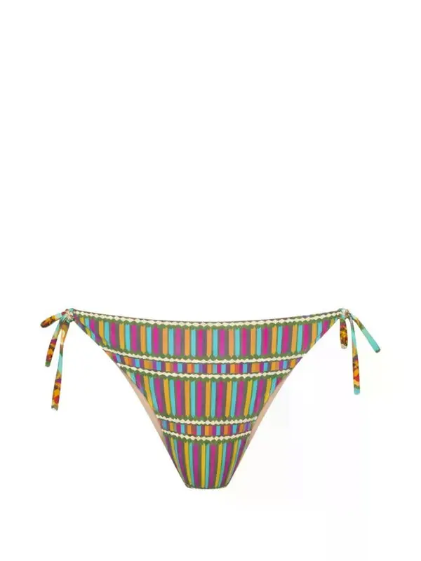 MISS BIKINI LUXE Bead-embellished Bikini Bottoms