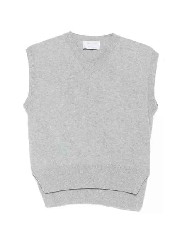 DANIELE FIESOLI V-neck Vest - Grey