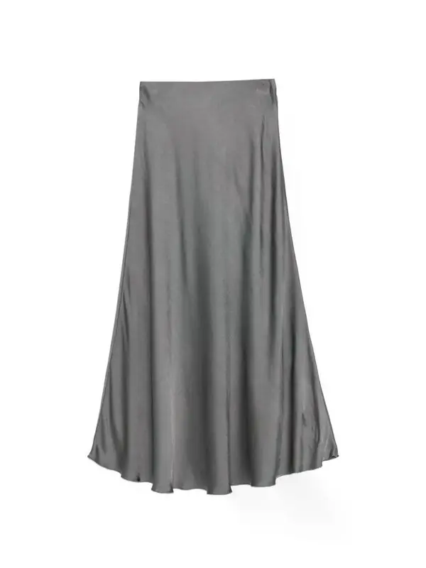 DANIELE FIESOLI Flared Maxi Skirt - Grey