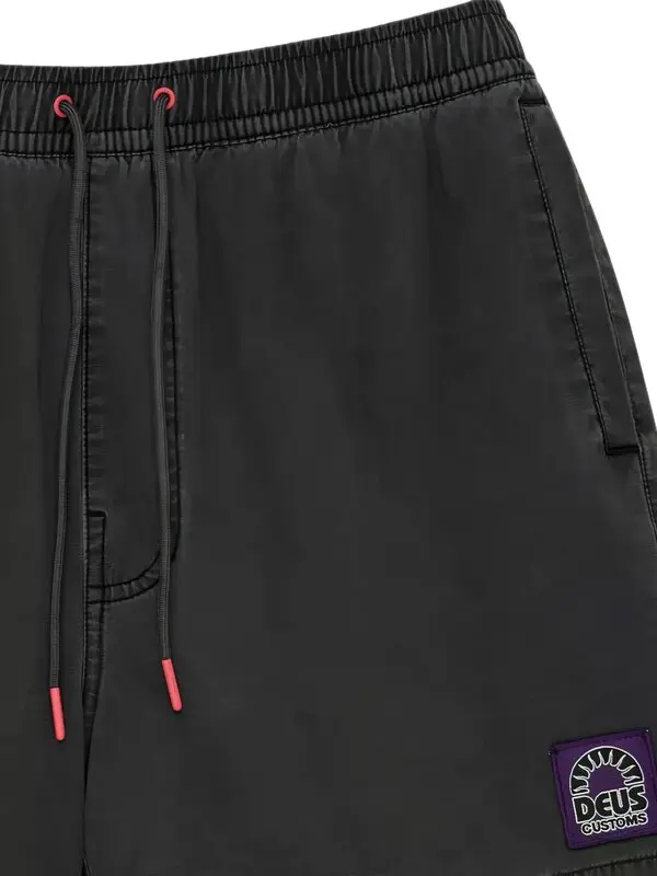 Deus Ex Machina Logo-patch Drawstring Shorts