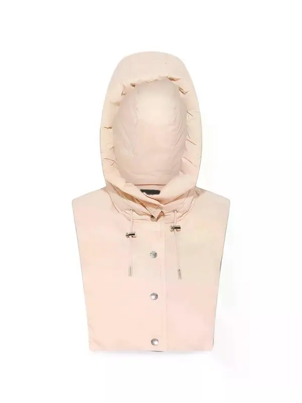 YVES SALOMON Padded Drawstring Hood Bib