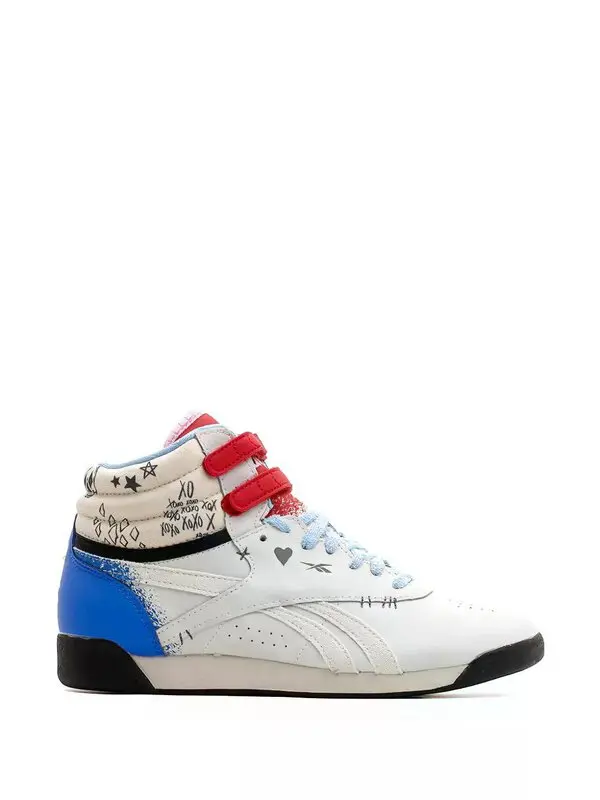 REEBOK Strap-print High-top Sneakers
