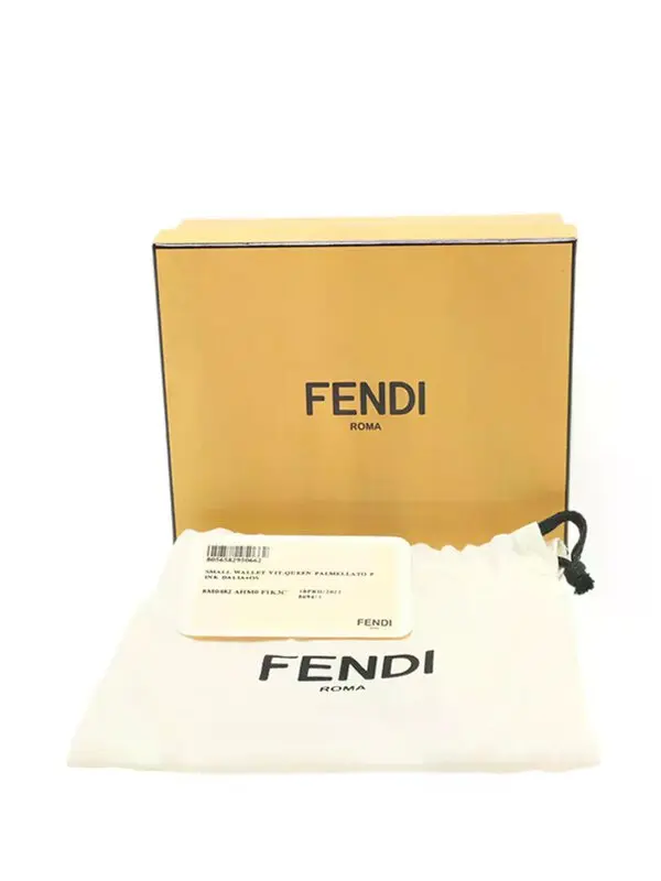 Fendi Leather Cross Body Wallet - Pink
