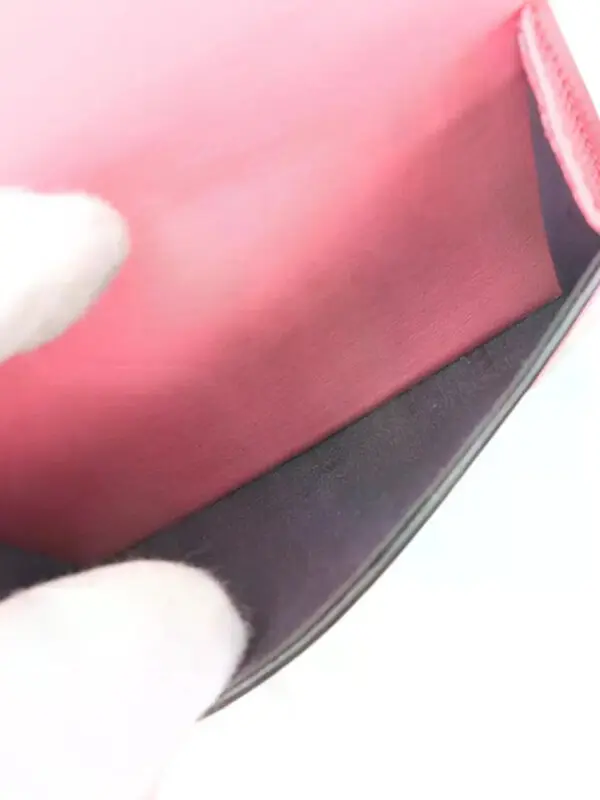 Fendi Leather Cross Body Wallet - Pink